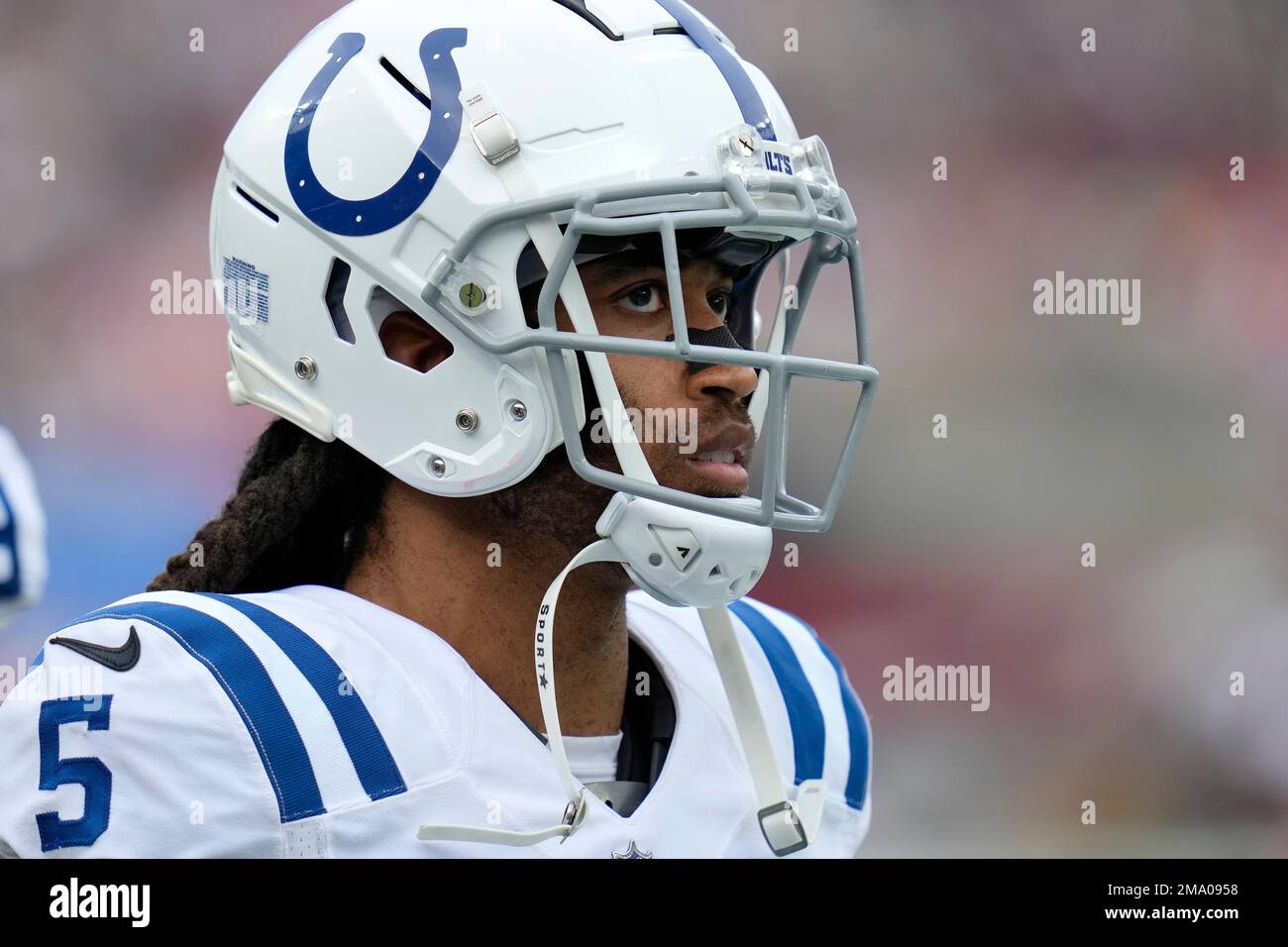 Indianapolis Colts cornerback Stephon Gilmore (5) during an NFL ...
