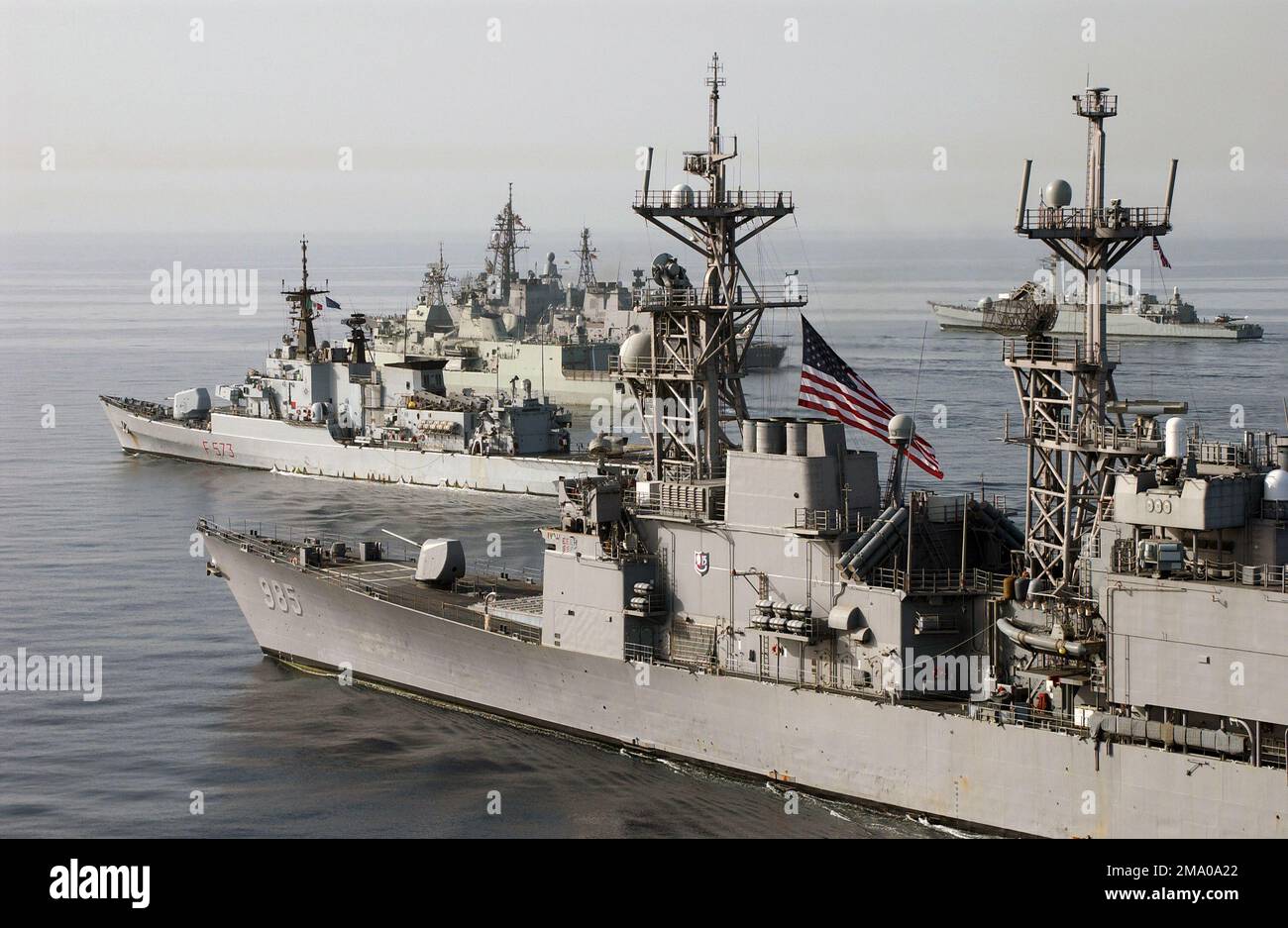 040506-N-7586B-085. [Complete] Scene Caption: Ships from the ...