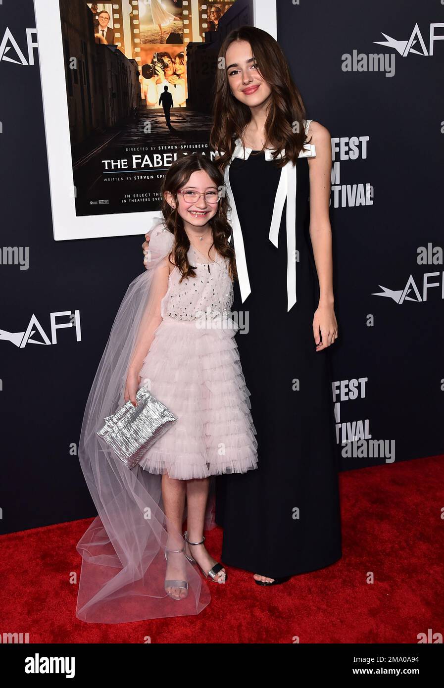 Birdie Borria and Julia Butters arrive at the premiere of "The ...