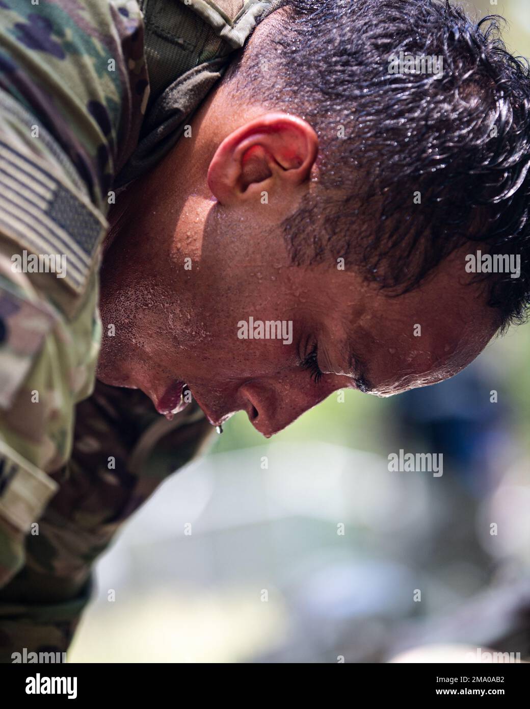 U.S. Army Spc. Joshua Cowden, a visual information specialist assigned ...
