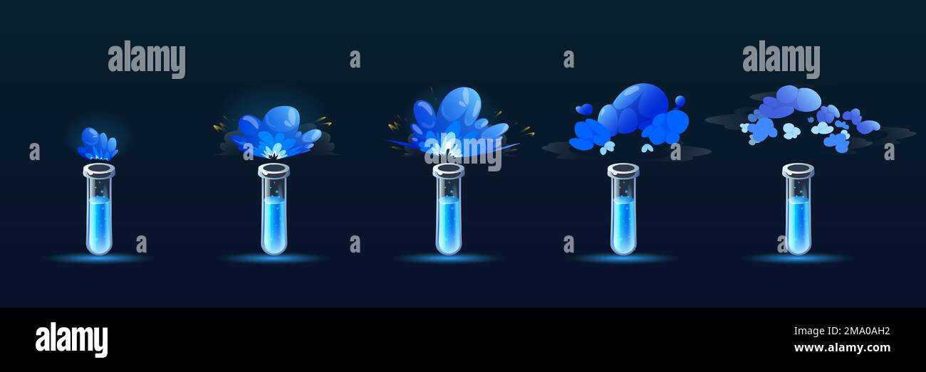 Potion test tube icon animation hi-res stock photography and images - Alamy