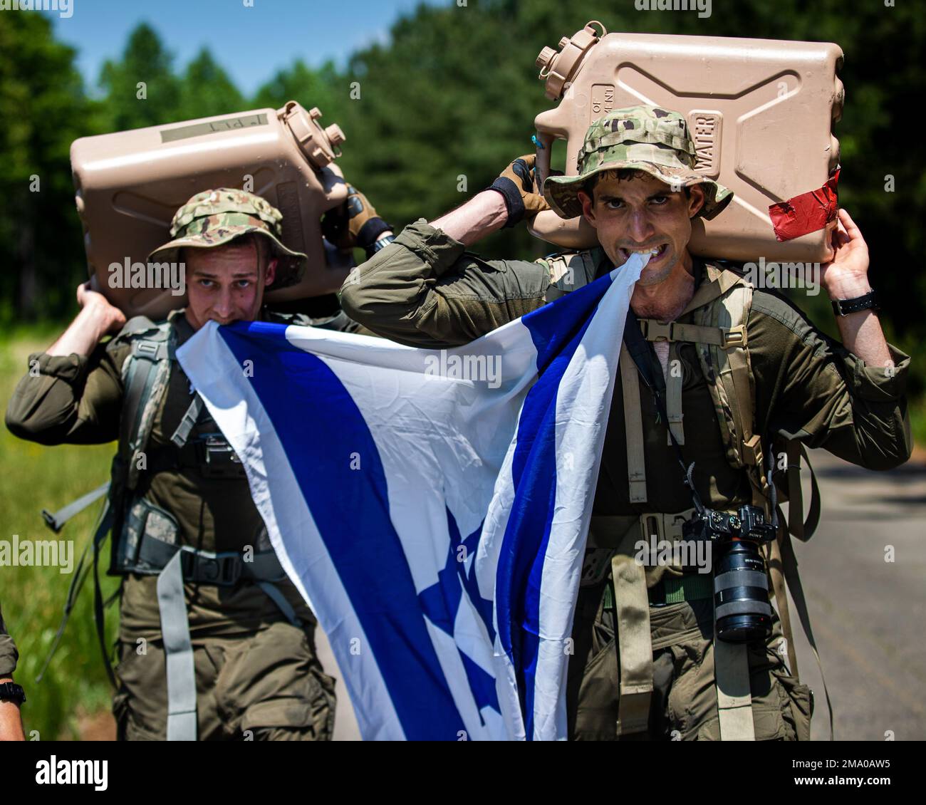 Israel Defense Forces Sgt. Yuval Chen and Sgt. Daniel Yastrijemski ...