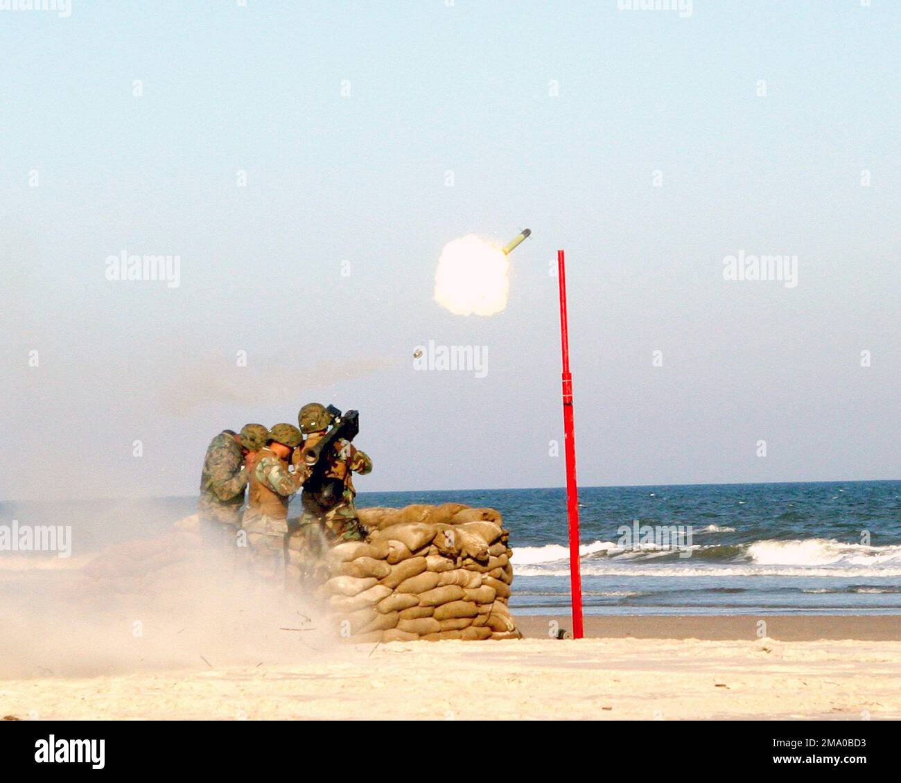 US Marine Corps (USMC) Marines assigned to Alpha Company, 2nd Low ...