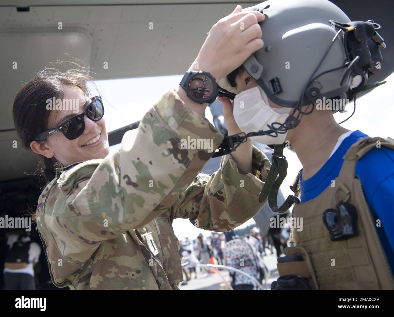 U.S. Air Force 1st Lt. Laura Fowler, 21st Special Operations Squadron ...