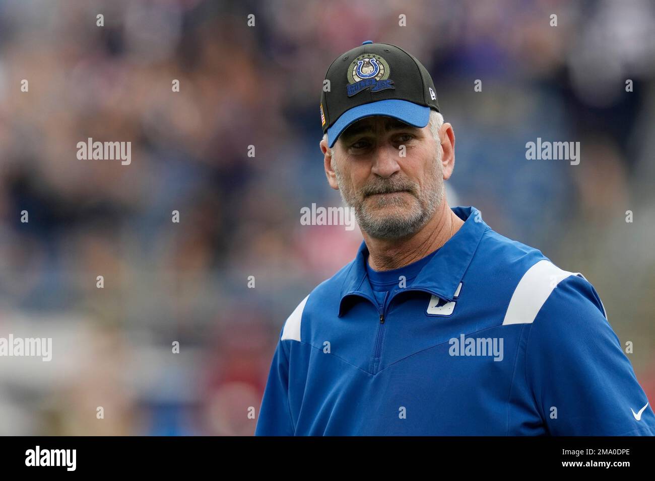Indianapolis Colts head coach Frank Reich during an NFL football games ...