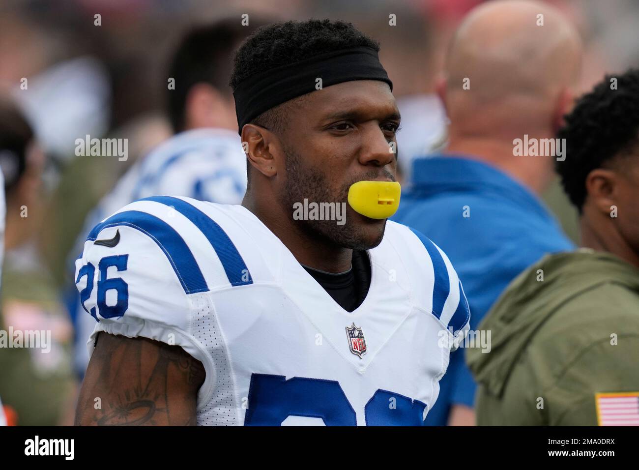 Indianapolis Colts safety Rodney McLeod (26) during an NFL football ...