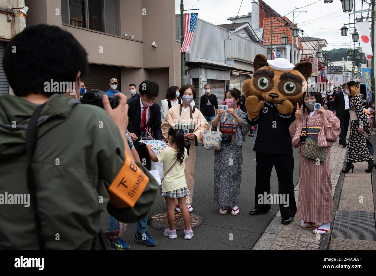 SHIMODA, Japan (May 22, 2022) - Yoko-pon, the official mascot of ...
