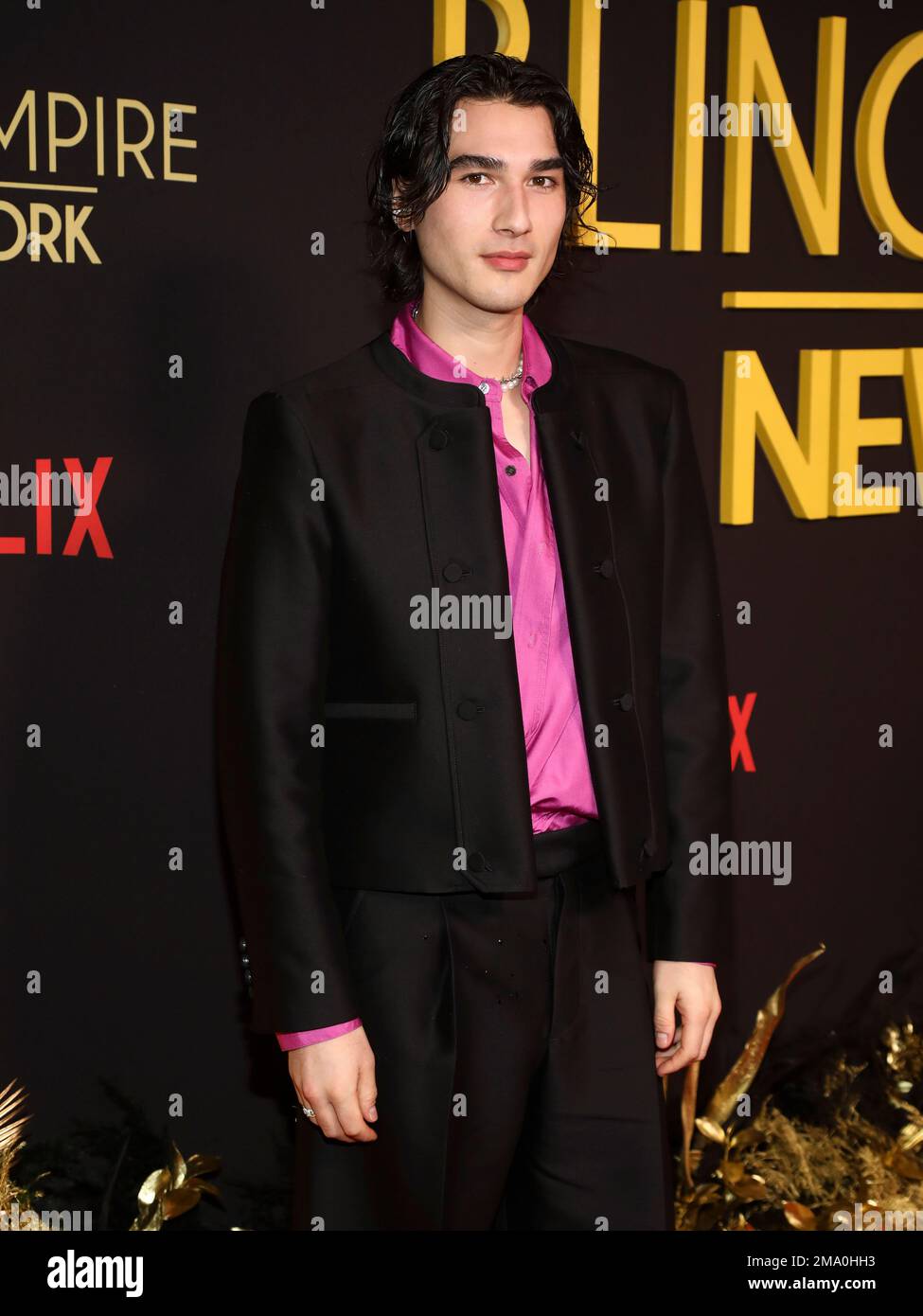 Blake Abbie attends the Netflix television series "Bling Empire: New ...