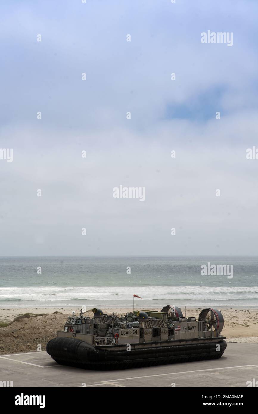 U.S. Navy Landing Craft, Air Cushion 64 attached to Assault Craft Unit ...