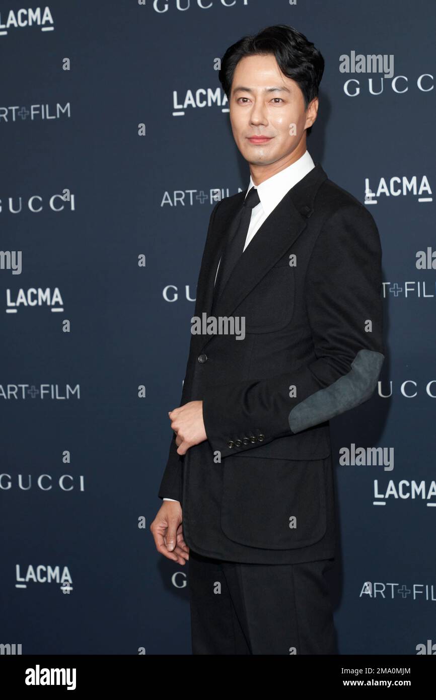Zo In-sung arrives at the LACMA Art+Film Gala on Saturday, Nov. 5, 2022 ...