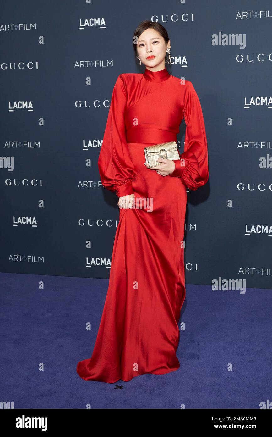 Si-yeon Park arrives at the LACMA Art+Film Gala on Saturday, Nov. 5 ...