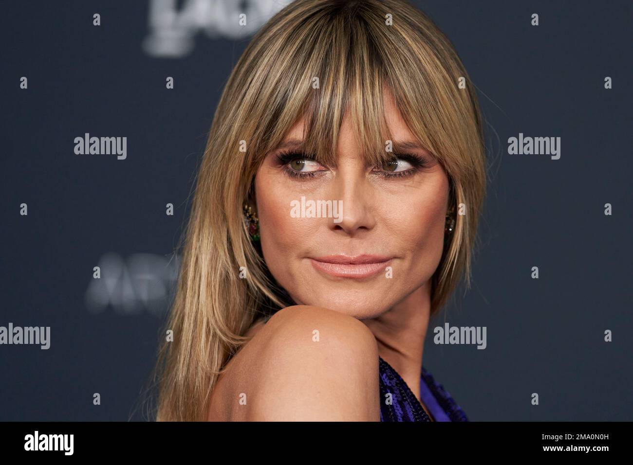 Heidi Klum arrives at the LACMA Art+Film Gala on Saturday, Nov. 5, 2022 ...
