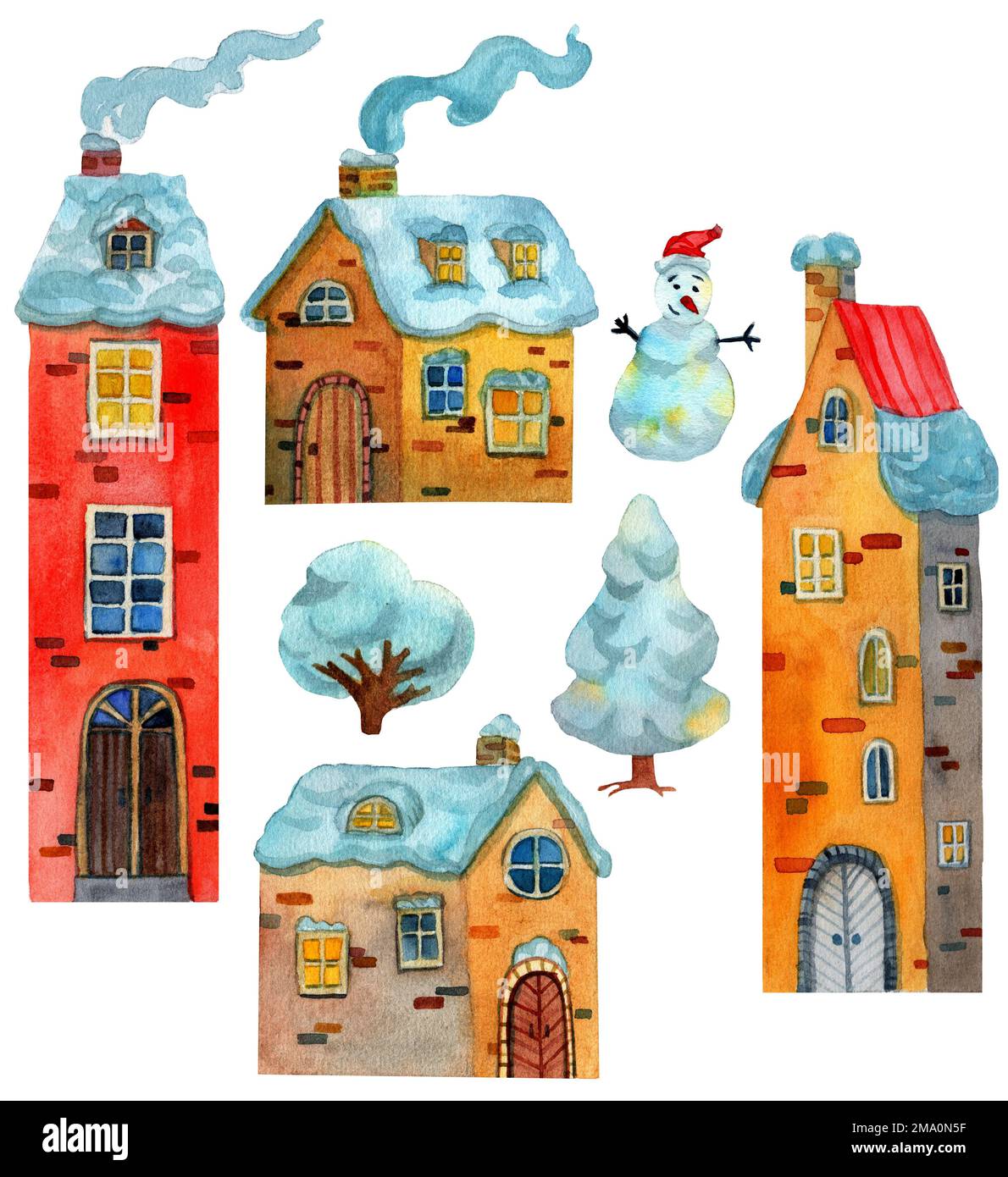 Old medieval houses in Cut Out Stock Images & Pictures - Alamy