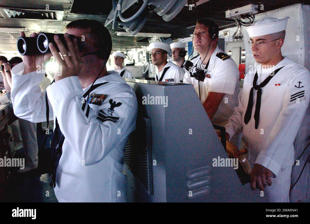 US Navy (USN) Operations SPECIALIST First Class (OS1) Daniel K. Bearden ...