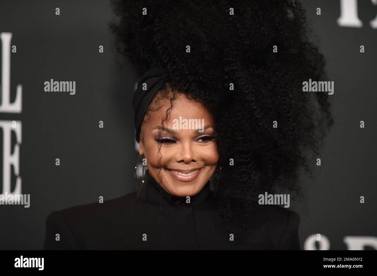 Janet Jackson poses in the press room during the Rock & Roll Hall of ...