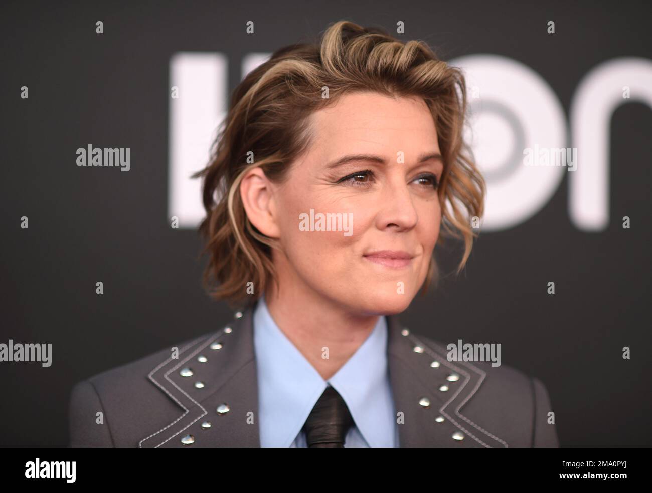 Brandi Carlile arrives at the Rock & Roll Hall of Fame Induction ...