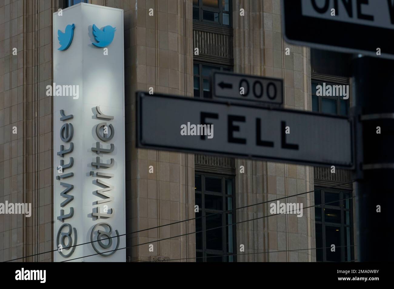Twitter headquarters is shown in San Francisco, Friday, Nov. 4, 2022 ...
