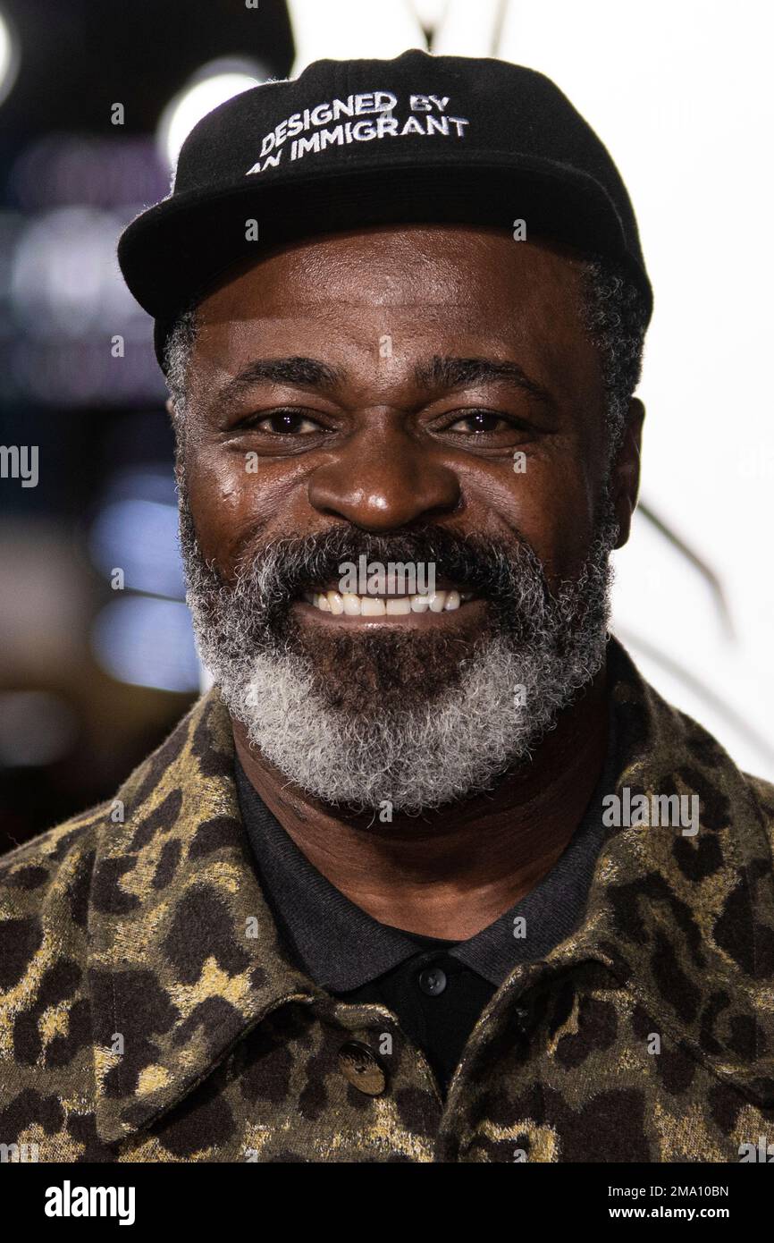 Danny Sapani poses for photographers upon arrival for the premiere of ...