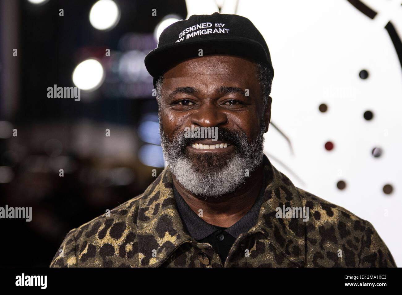 Danny Sapani poses for photographers upon arrival for the premiere of ...