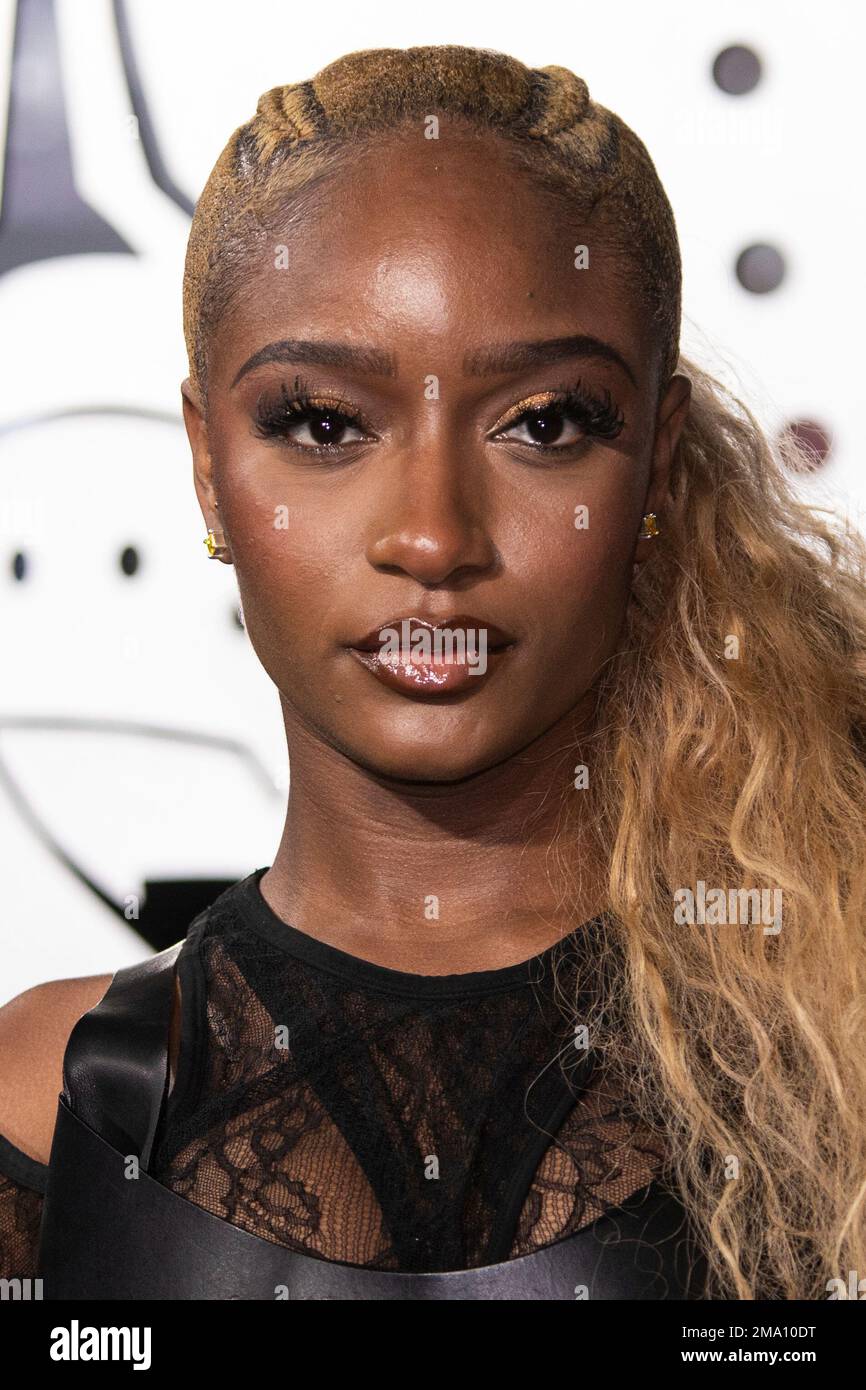 Ayra poses for photographers upon arrival for the premiere of the film ...