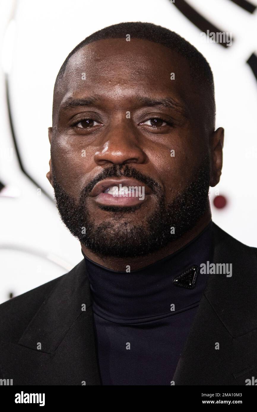 Lethal Bizzle poses for photographers upon arrival for the premiere of ... Lethal Bizzle poses for photographers upon arrival for the premiere of ...