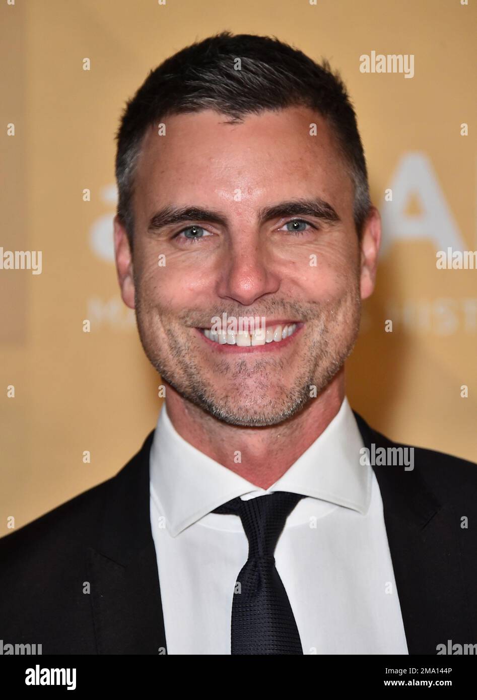 Colin Egglesfield arrives at the amfAR Gala Los Angeles at The Pacific ...