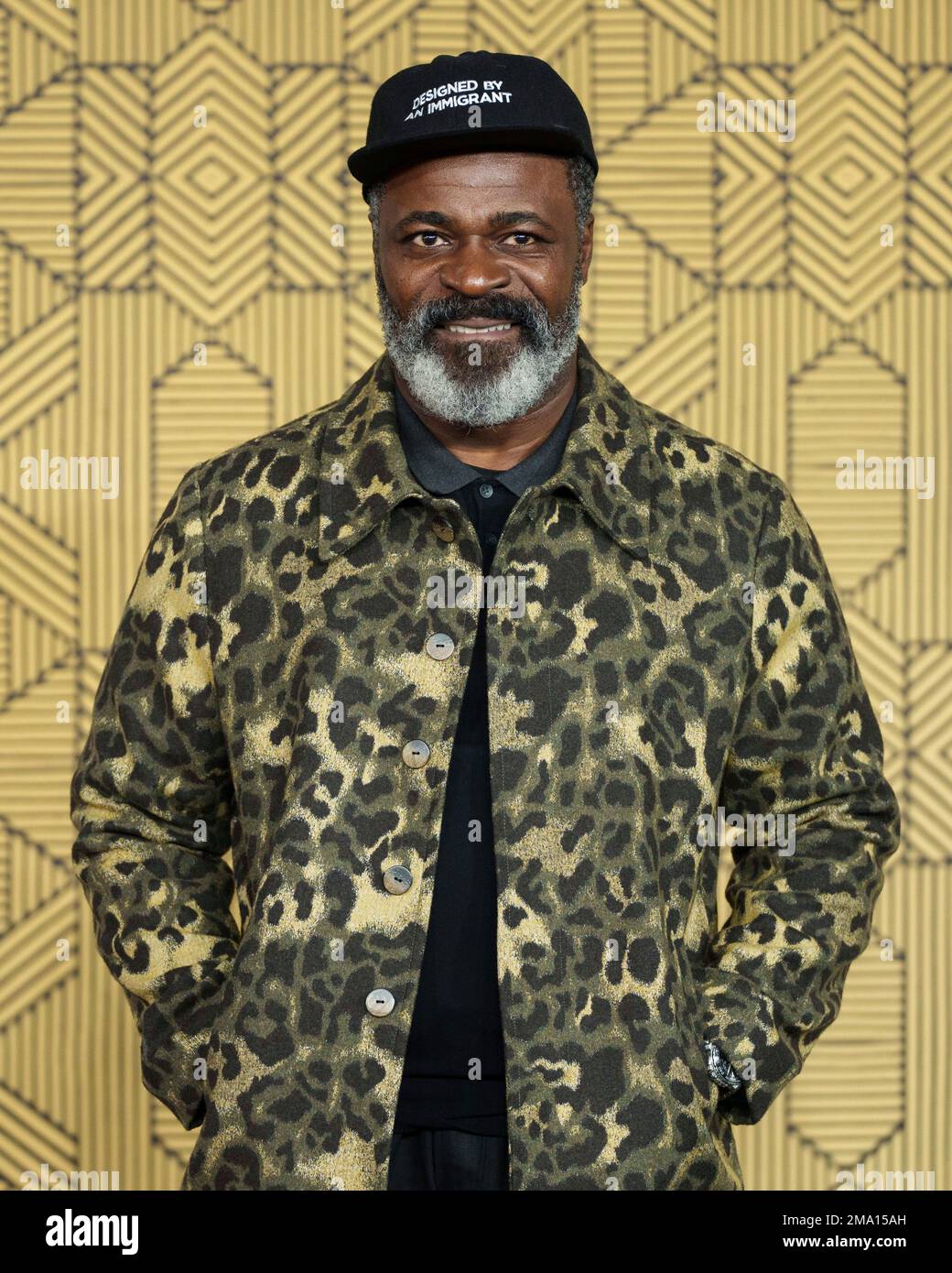 Danny Sapani poses for photographers upon arrival for the premiere of ...