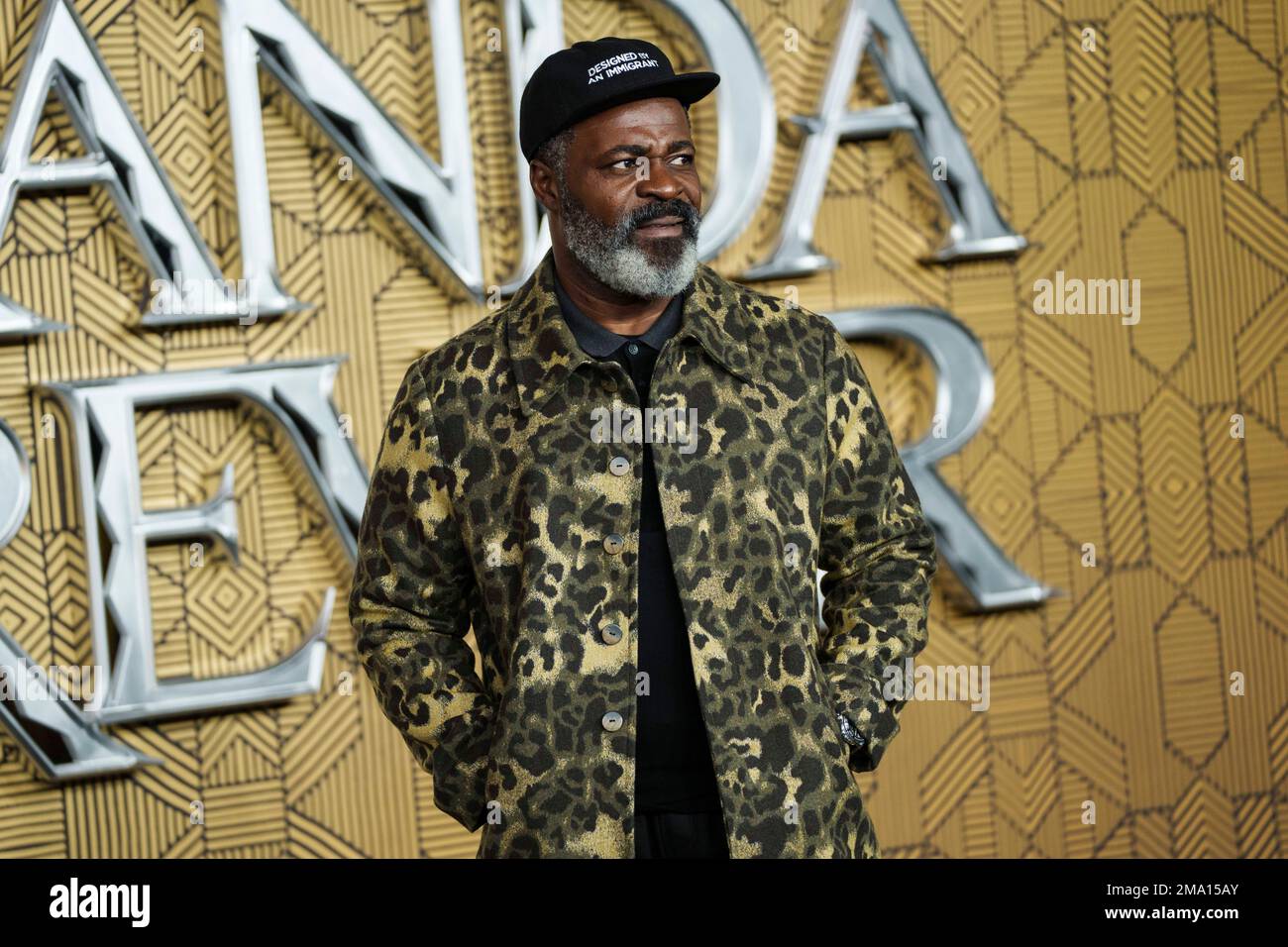 Danny Sapani poses for photographers upon arrival for the premiere of ...