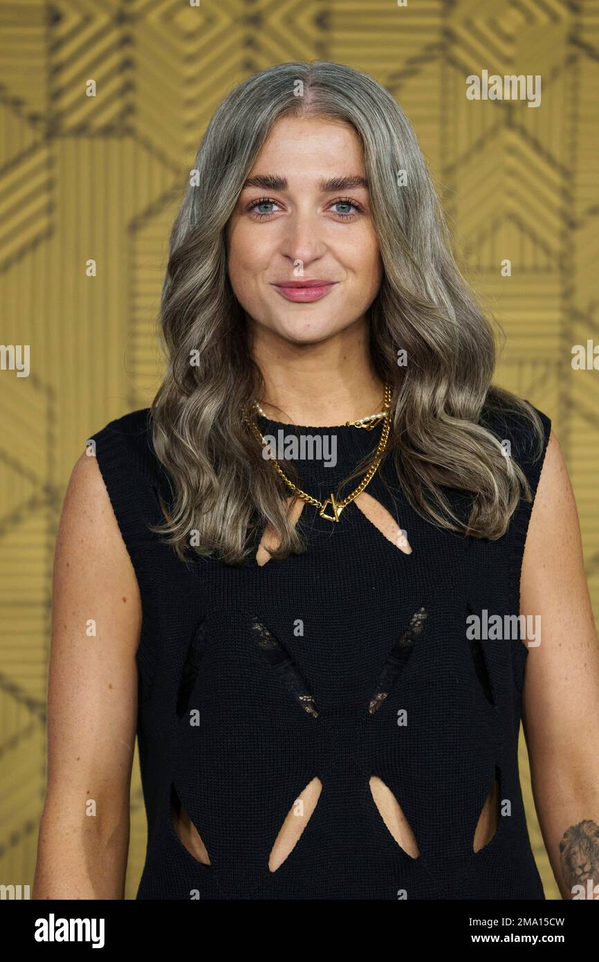 Harriet Rose poses for photographers upon arrival for the premiere of ...