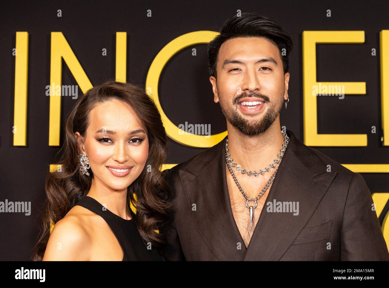 Vika Abbyaeva and Richard Chang attend launch of Bling Empire New York ...