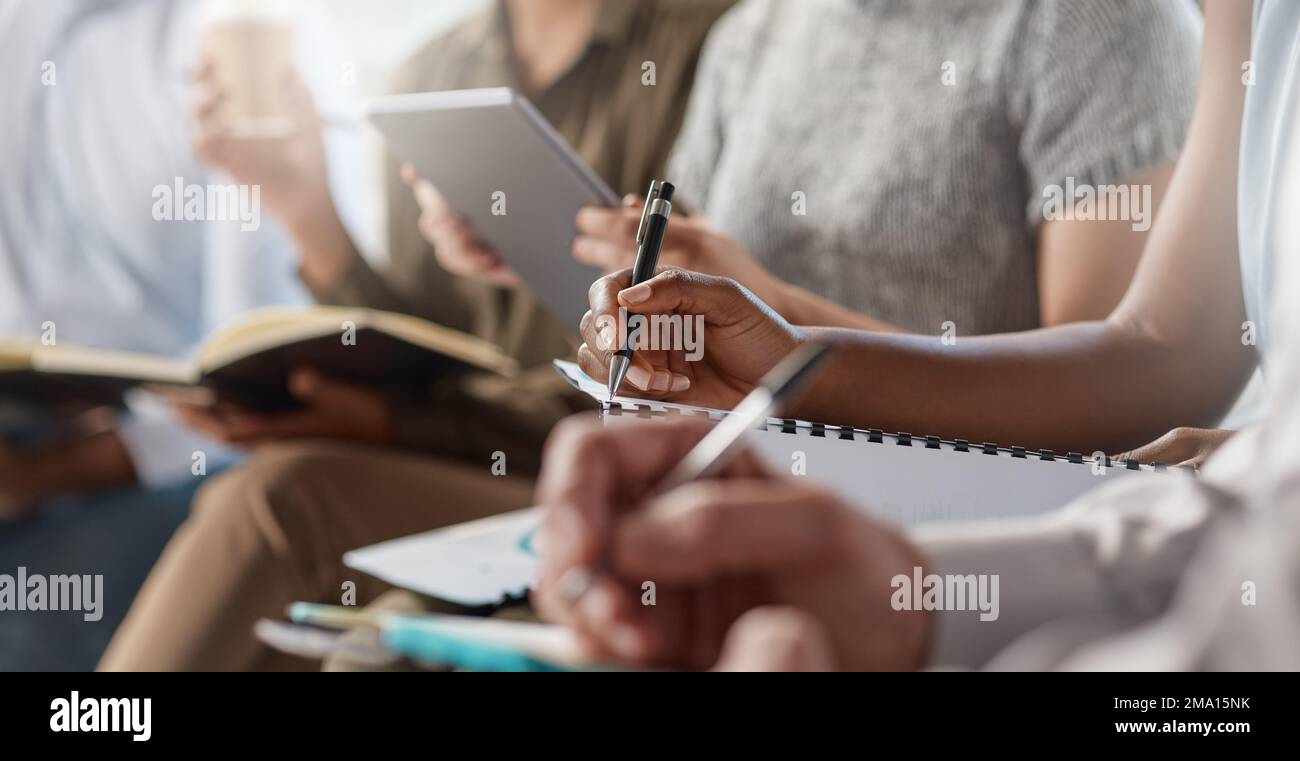 A conference is an opportunity to learn more. an unrecognizable ...