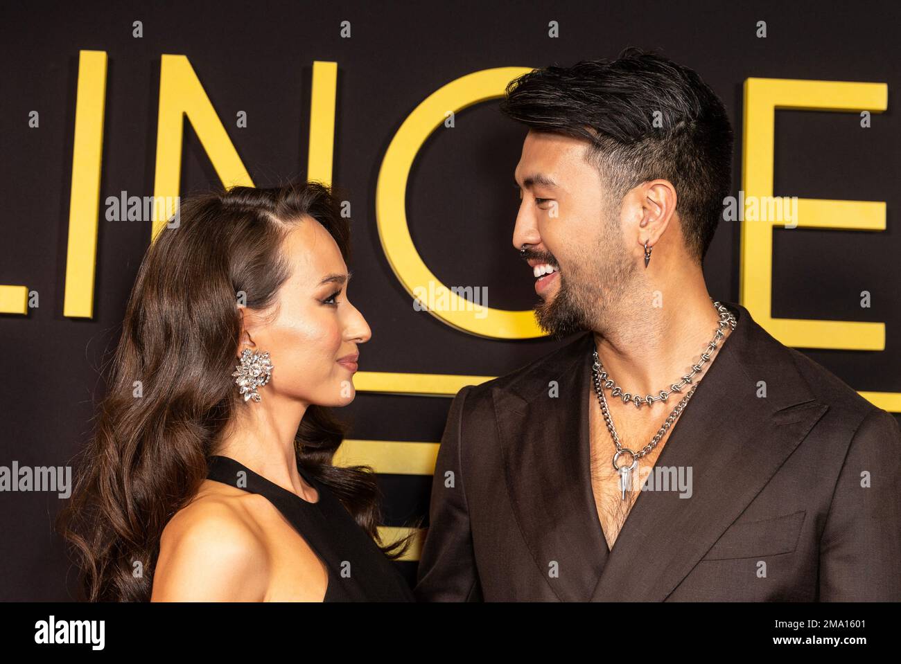 Vika Abbyaeva and Richard Chang attend launch of Bling Empire New York ...