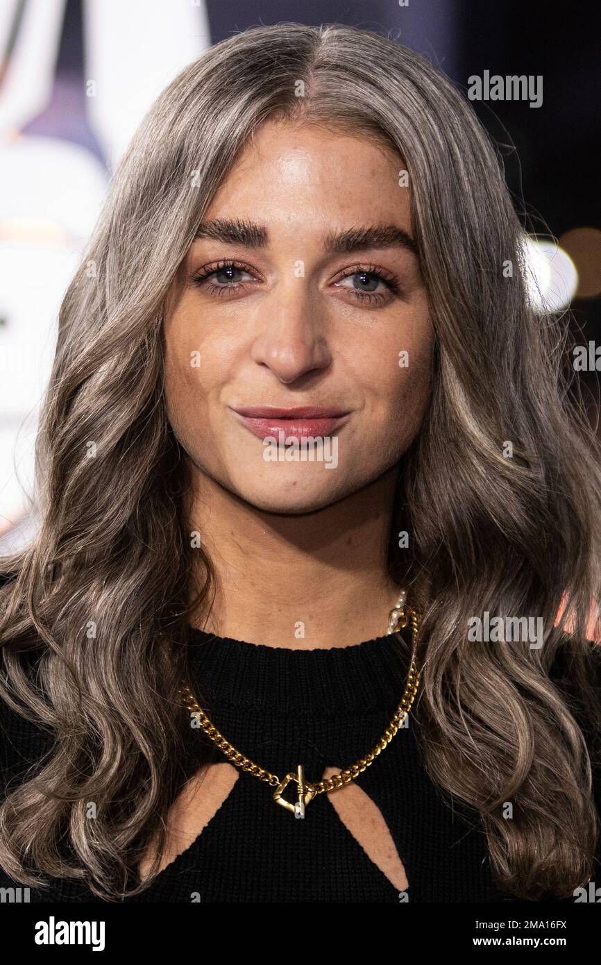 Harriet Rose poses for photographers upon arrival for the premiere of ...