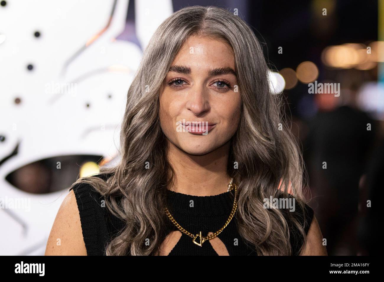 Harriet Rose poses for photographers upon arrival for the premiere of ...