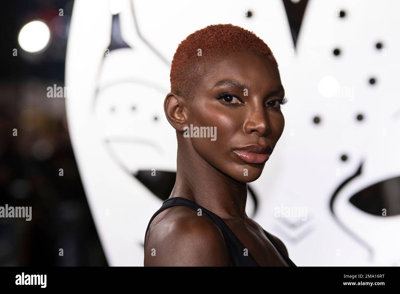 Michaela Coel poses for photographers upon arrival for the premiere of ...