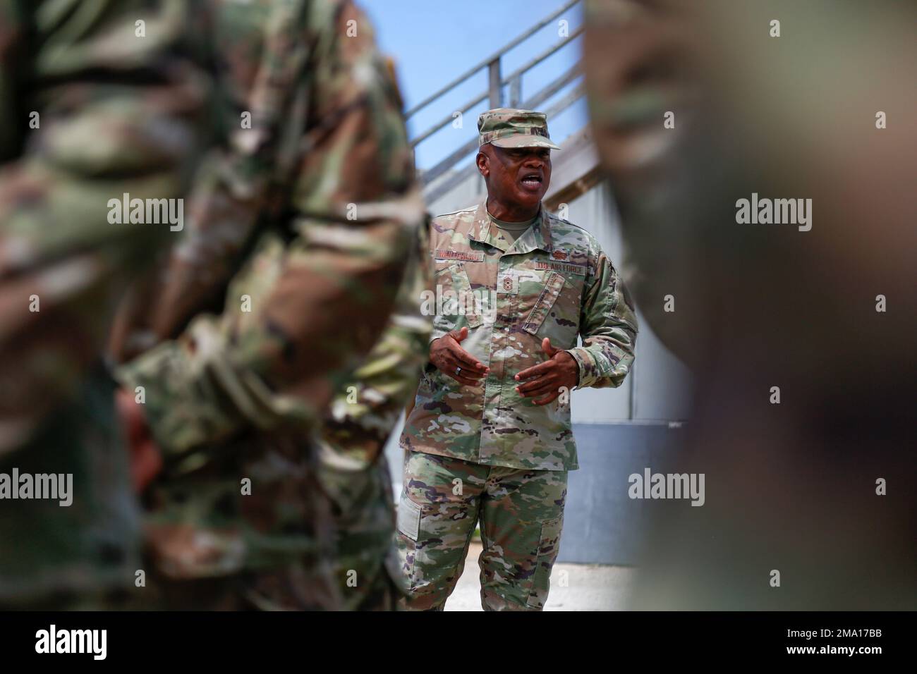 Senior Enlisted Advisor Tony Whitehead, senior enlisted advisor to the ...