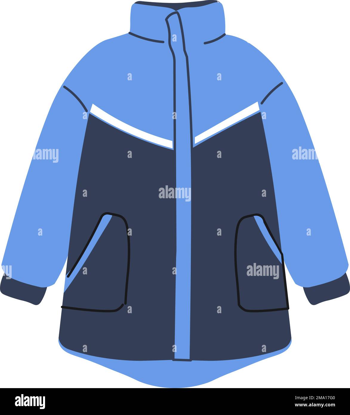 Windbreaker jacket illustration hi-res stock photography and images - Alamy