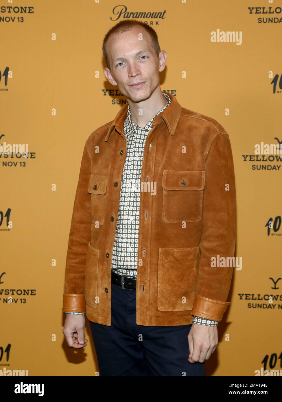 Actor Jefferson White attends the premiere for "Yellowstone" season ...
