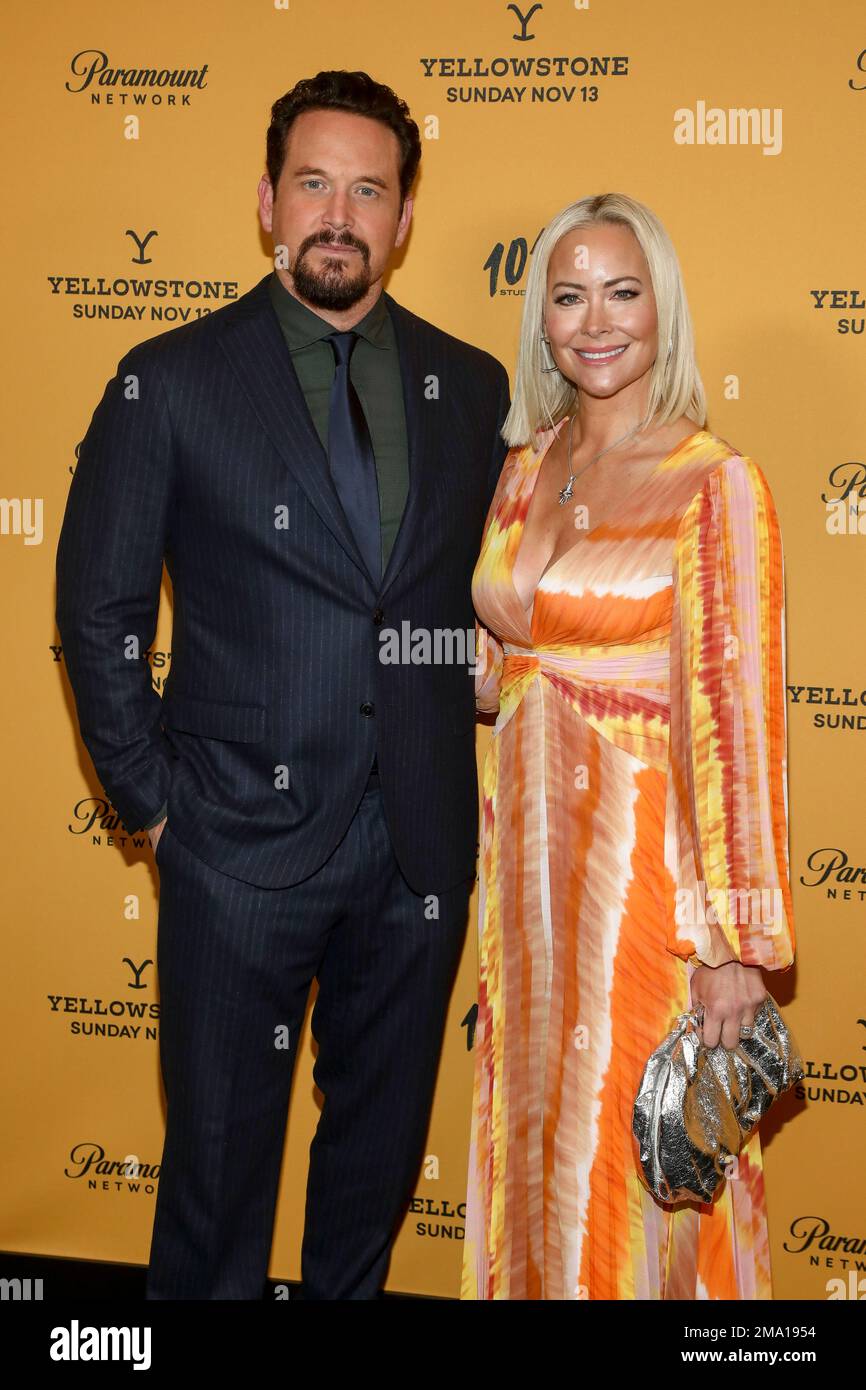 Actor Cole Hauser attends the premiere for "Yellowstone" season five at ...