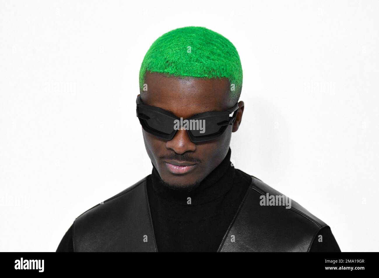 Paris, France. 18th Jan, 2023. Dan Clement attends the Givenchy Paris Fashion Week - Menswear ...