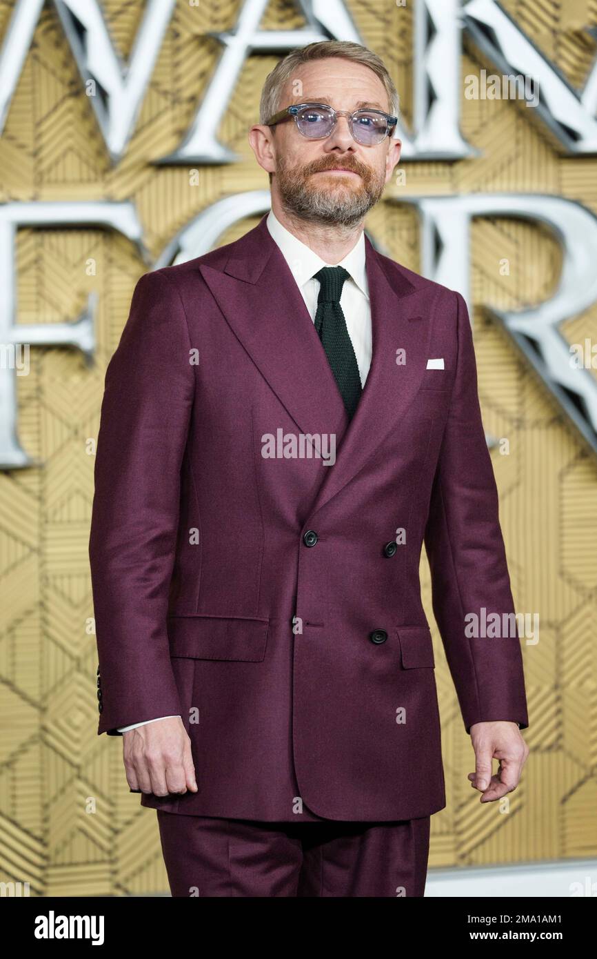 Martin Freeman poses for photographers upon arrival for the premiere of ...