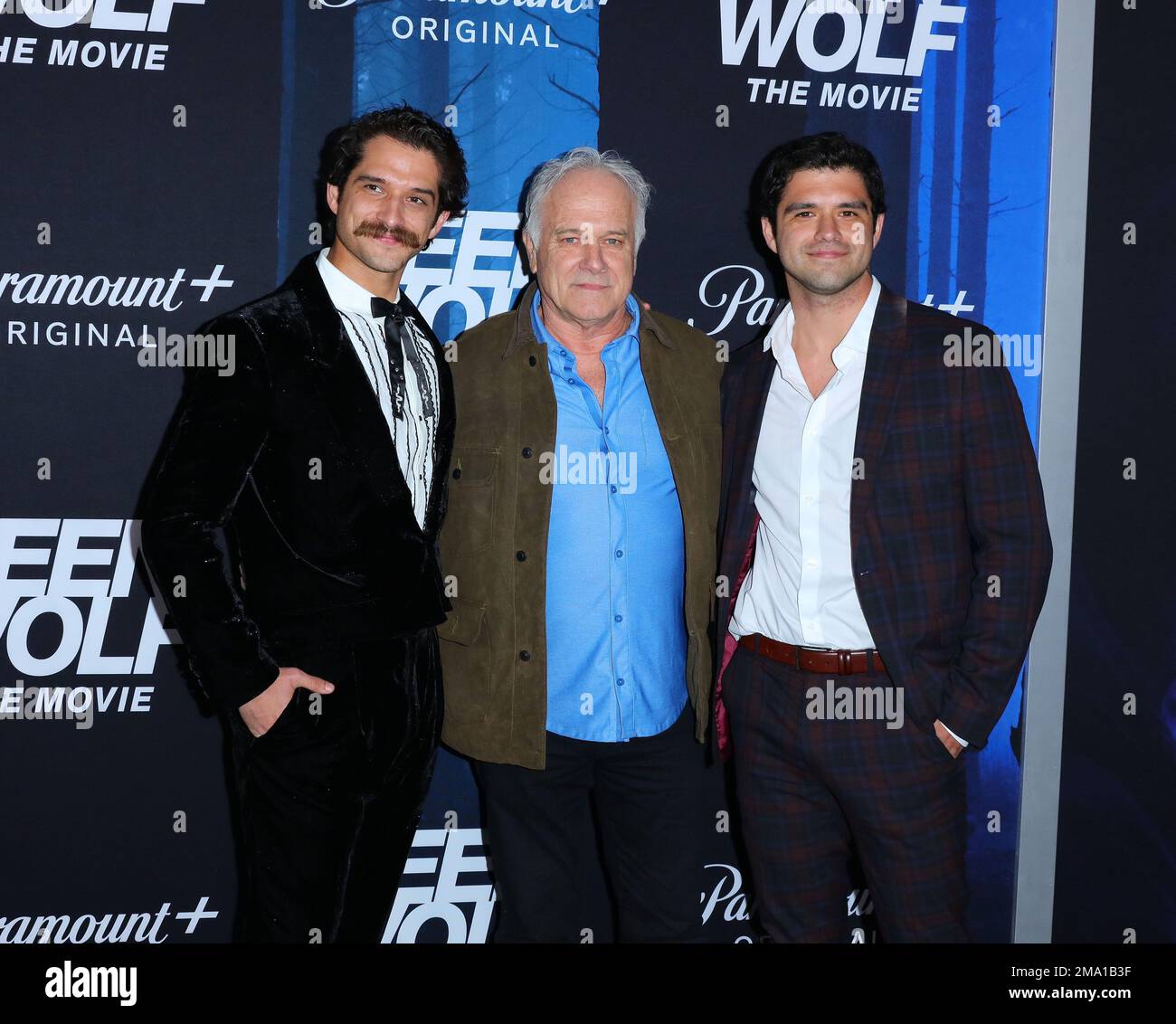 Los Angeles, USA. 18th Jan, 2023. Tyler Posey, John Posey, Jesse Posey ...