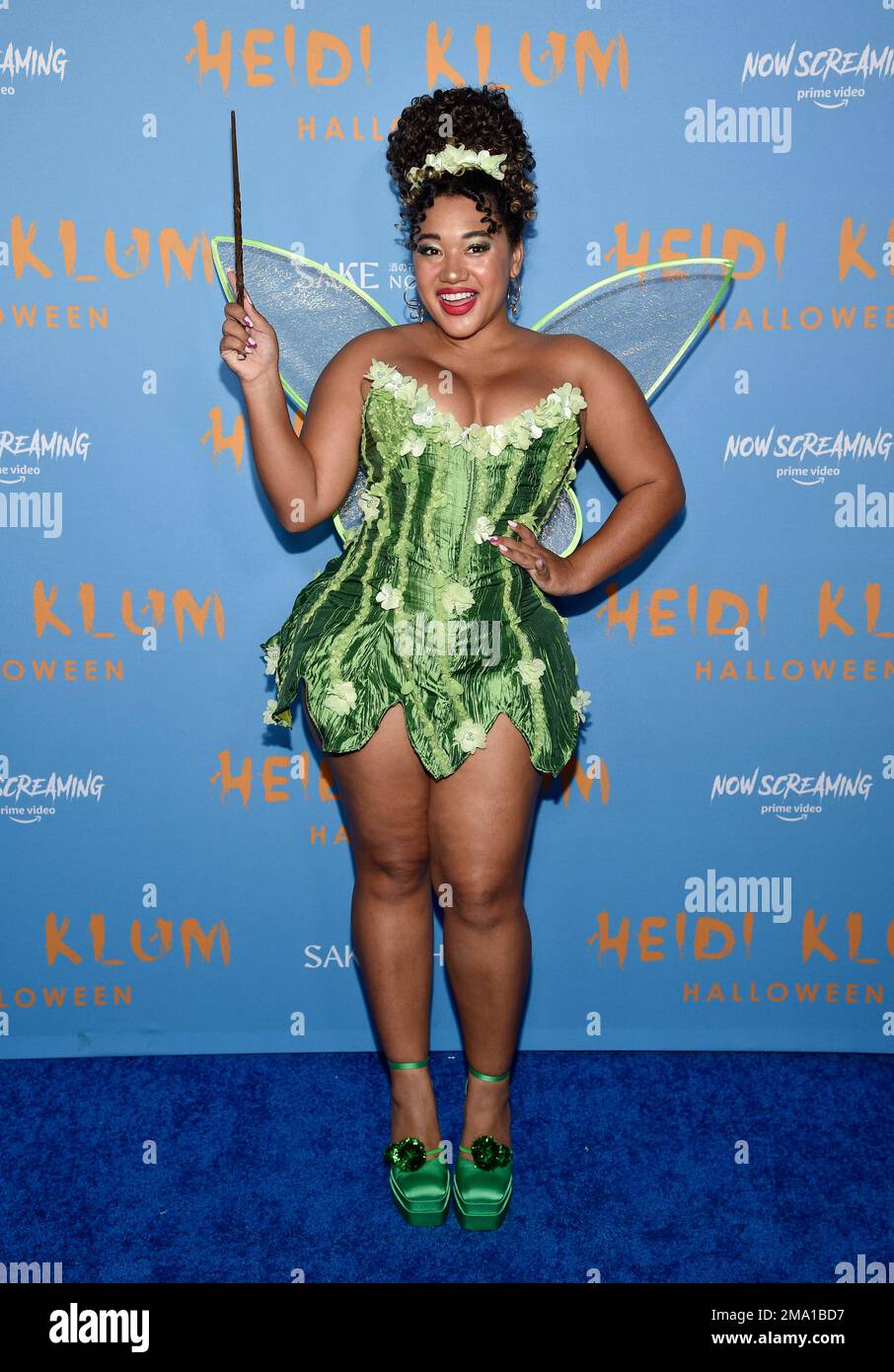 Courtney Quinn attends Heidi Klum's annual Halloween party at Sake No ...
