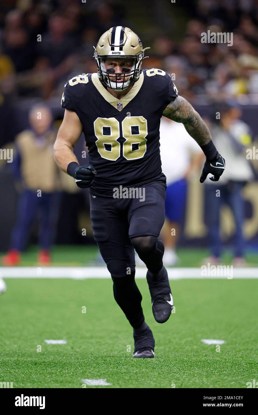 New Orleans Saints tight end J.P. Holtz (88) during an NFL football ...