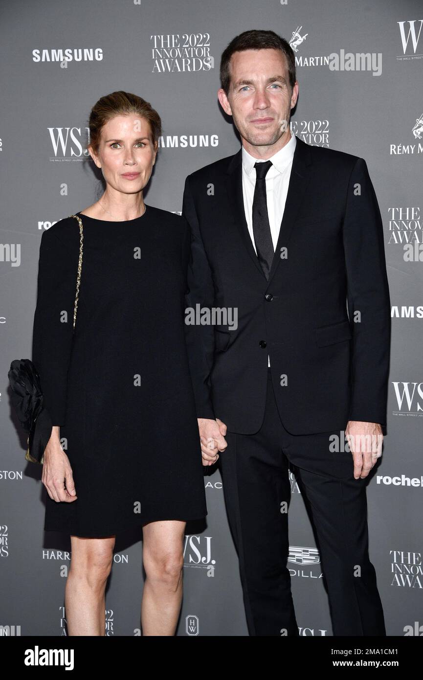 Gucci Westman, left, and David Neville attend the WSJ. Magazine 2022 ...