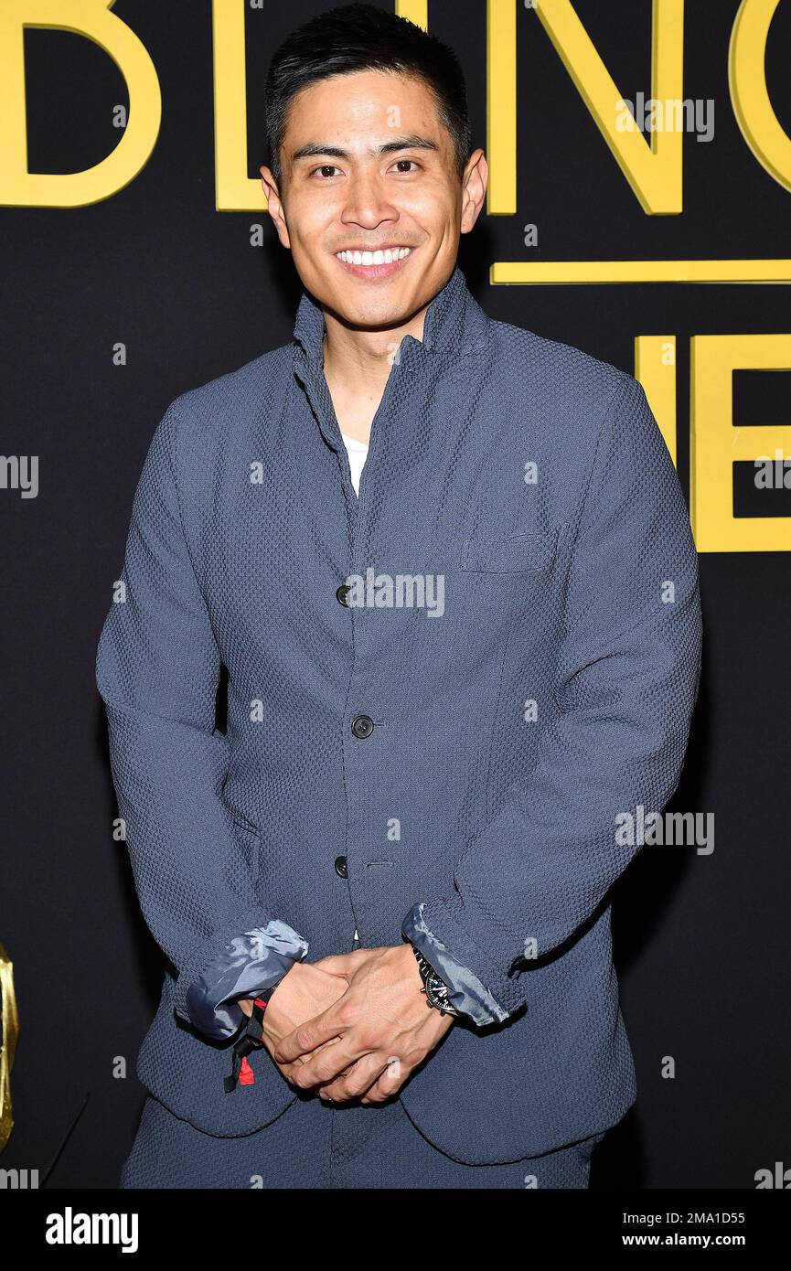 Bing Chen attends the Netflix and Michael Kors launch Bling Empire New ...