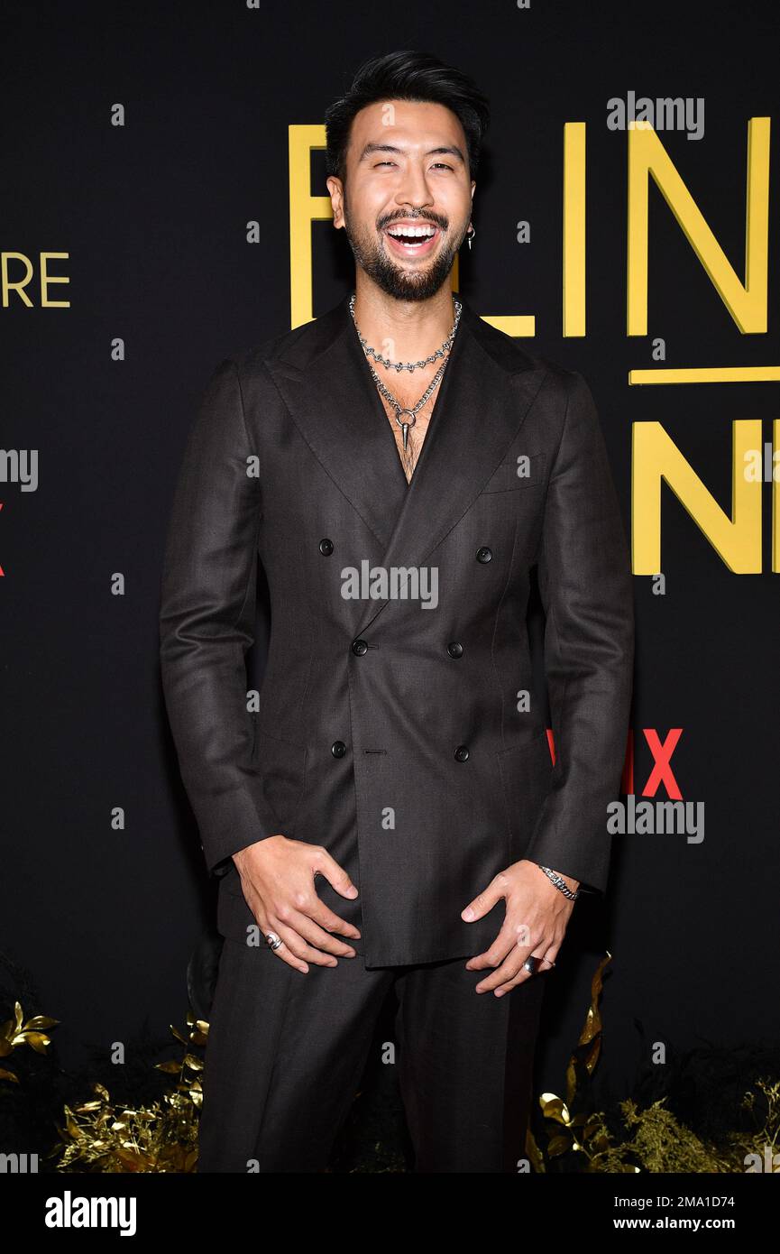 Richard Chang attends the Netflix and Michael Kors launch Bling Empire New York at House of Red ...
