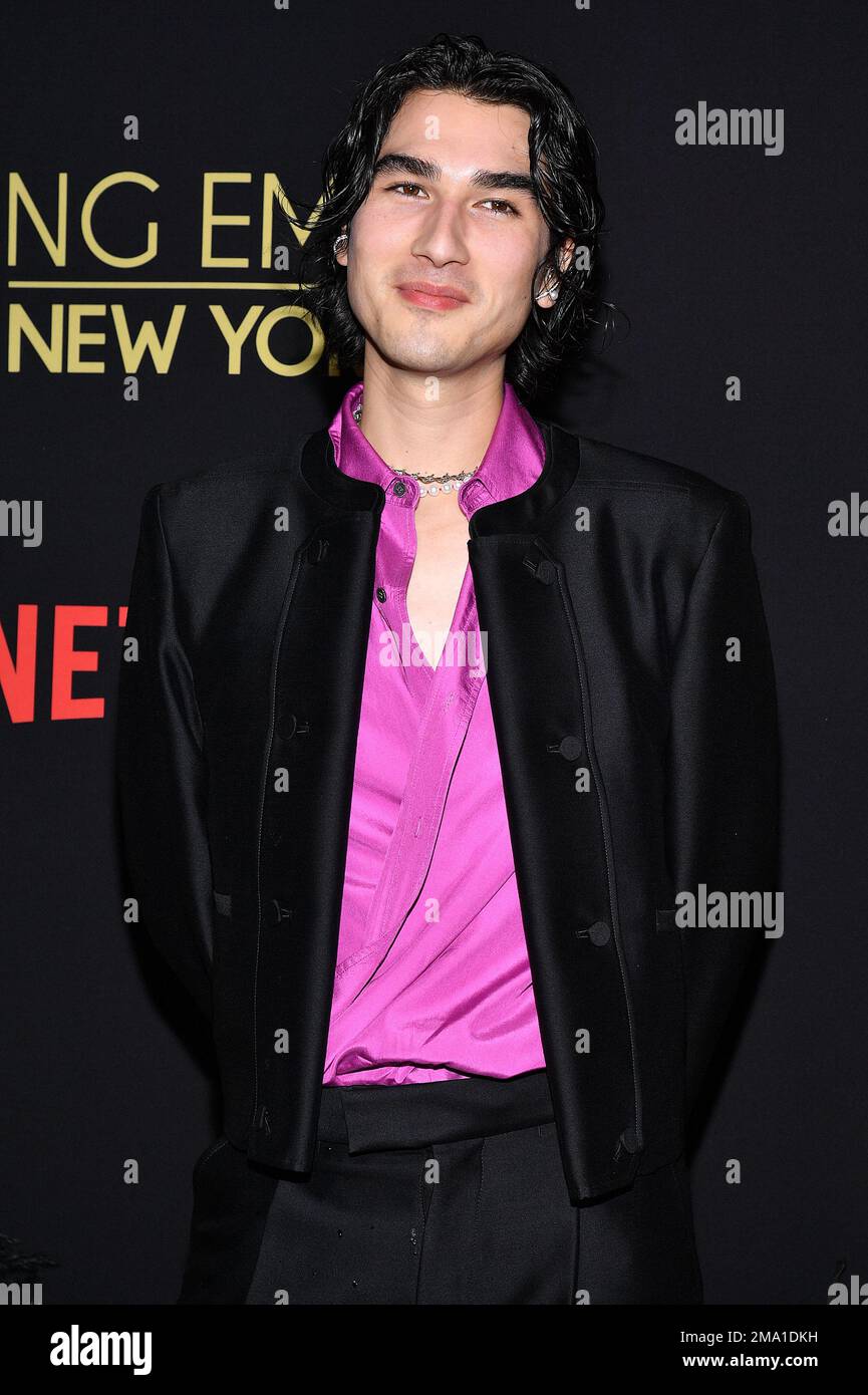 Blake Abbie attends the Netflix and Michael Kors launch Bling Empire ...