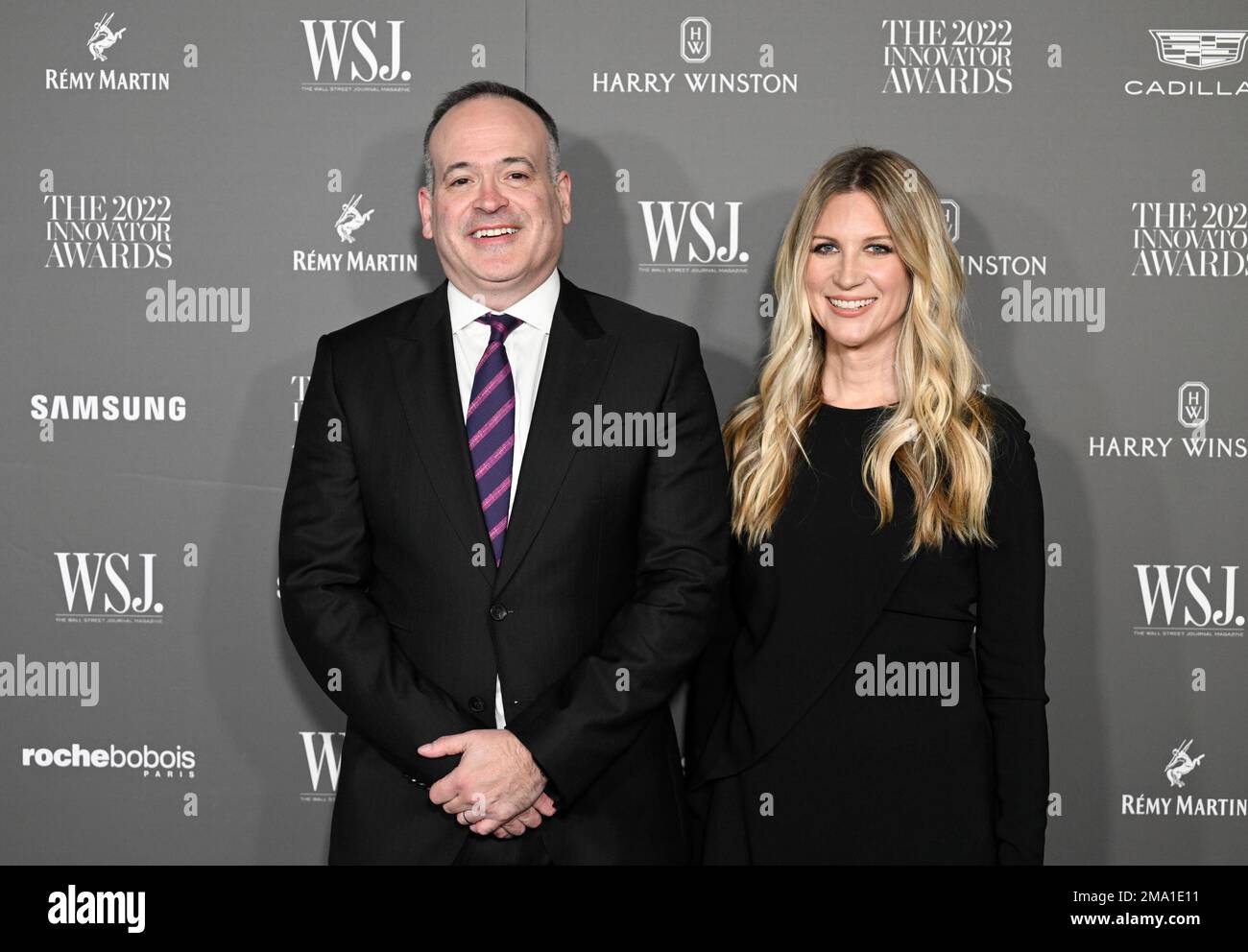 The Wall Street Journal editor-in-chief Matt Murray, left, and WSJ ...