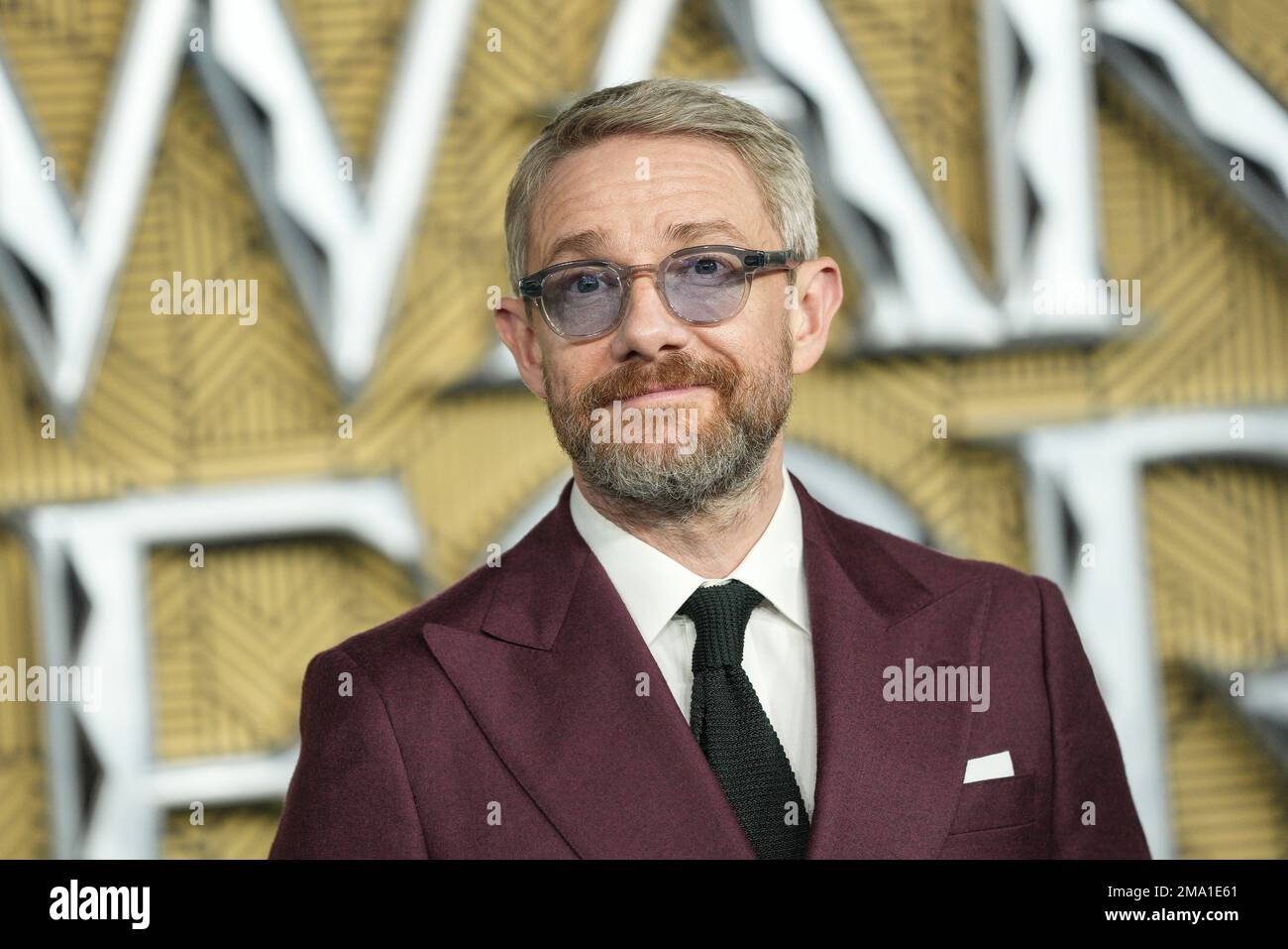 Martin Freeman poses for photographers upon arrival for the premiere of ...